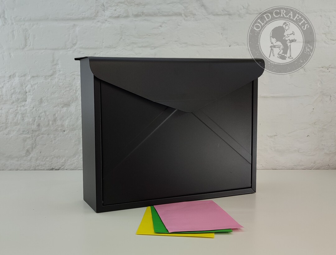C4 Envelope Look Wall Mounted Mailbox, Minimalist Mailbox, Modern ...