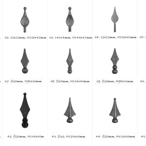 Fence Post Ends, Fence Arrowheads, Fence Arrows, Fence Decoration ...
