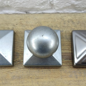 Decorative Gate Post Cap, Fence Post Cap, Forged Fence Decor,galvanized ...