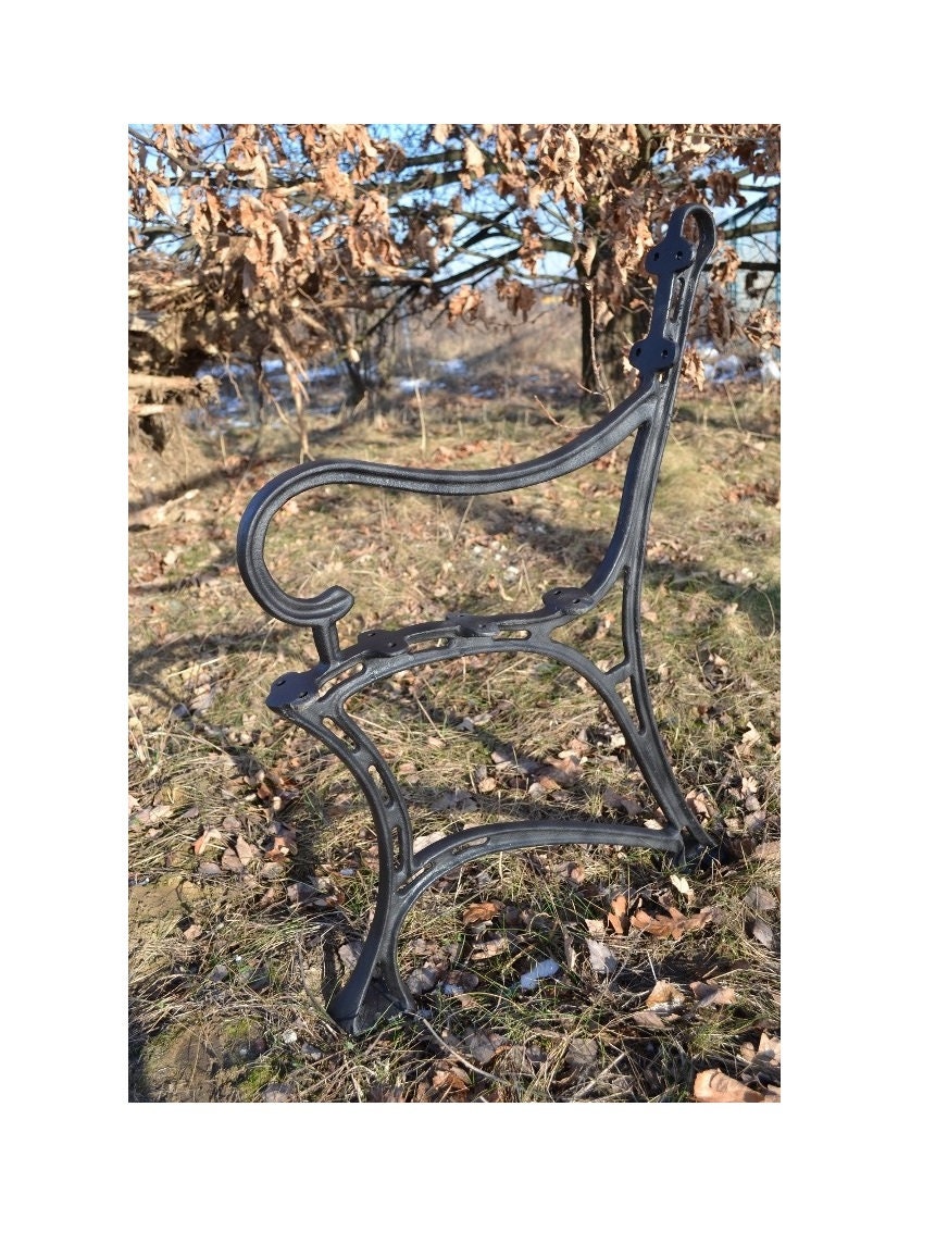 Wrought iron bench ends for sale store