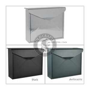 C4 Envelope Look Wall Mounted Mailbox, Minimalist Mailbox, Modern ...