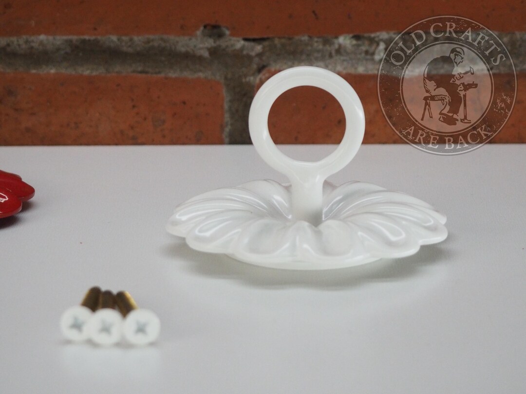 Flower Decorative Ceiling Loop Hook, Eye Hook, Chain Hook, Rustic Loop ...