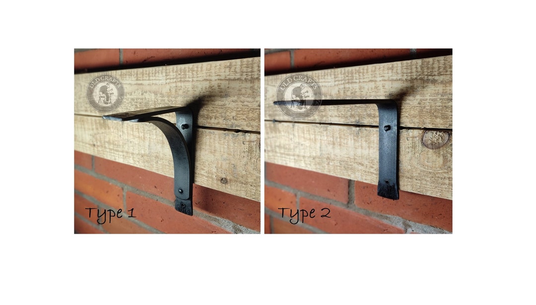 2 X Heavy Duty Forged Shelf Brackets for Scaffold Board - Etsy