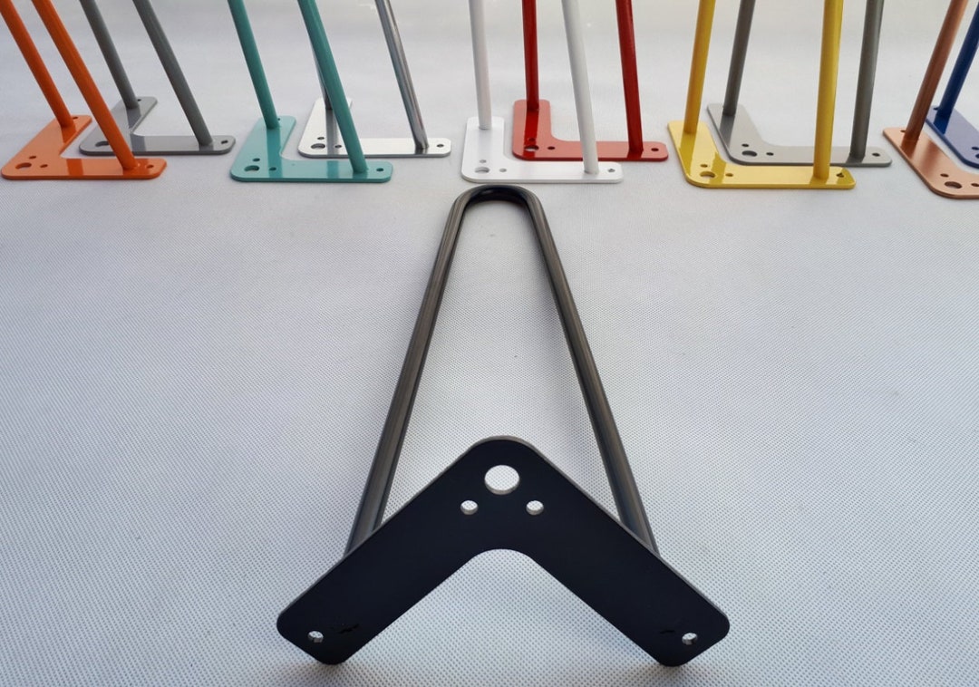 Steel Hairpin Legs, Furniture Leg, Furniture Leg Steel, Loft Industrial ...