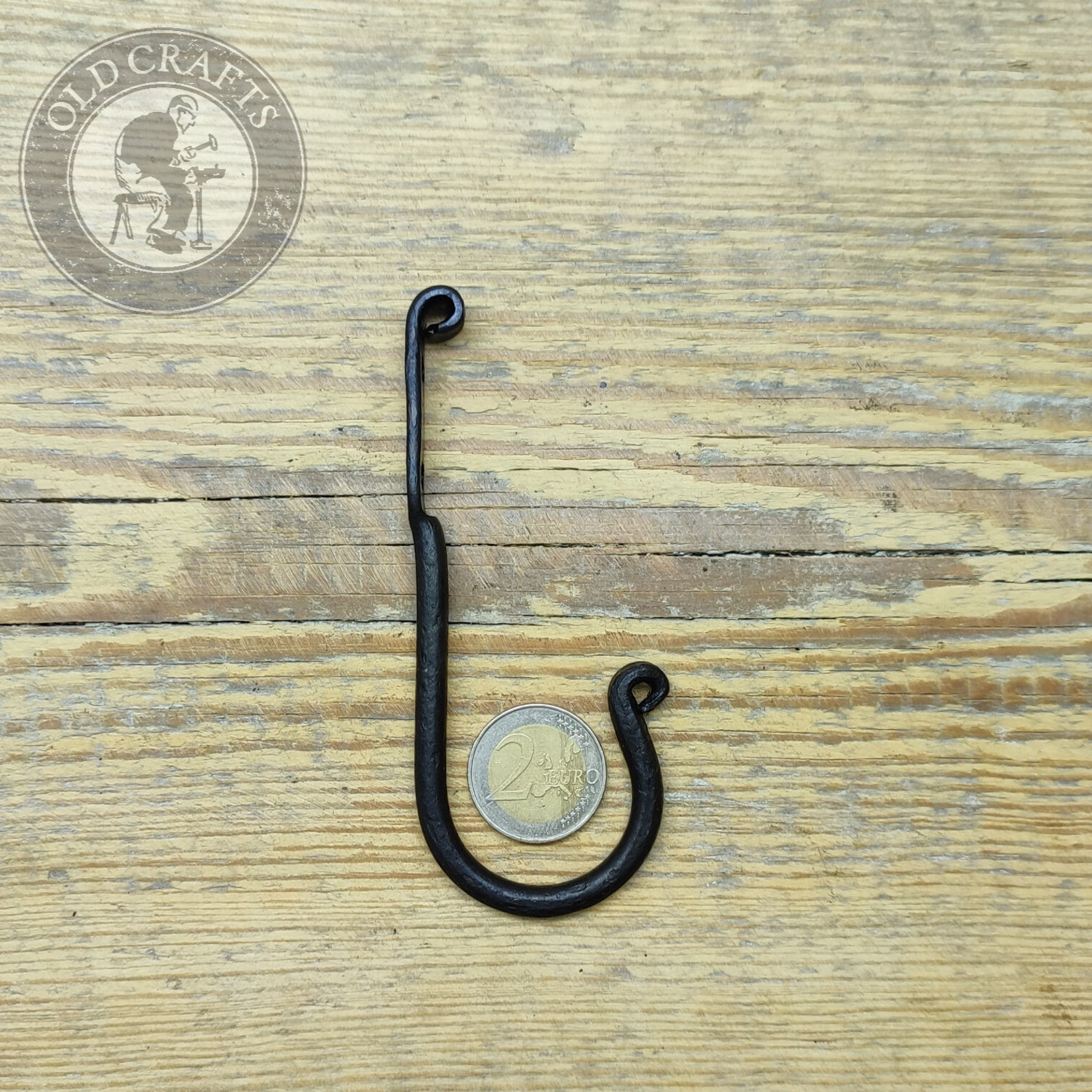 L M Blacksmith Forged Coat Hooks Hook Wall Mounted Iron Hook - Etsy
