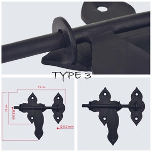 Shutter Holdbacks – Black Powder-coated Steel Shutter Locks & Latches ...