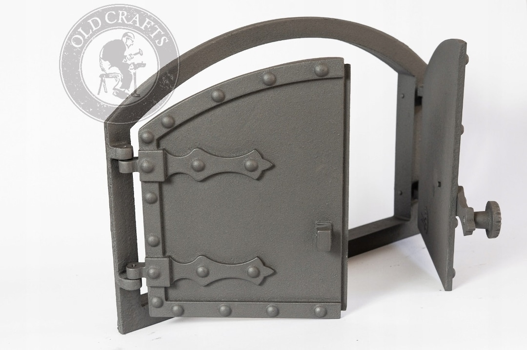 Arched Cast Iron Door, Cast Iron Door, Bread Oven, Oven Door, Pizza ...