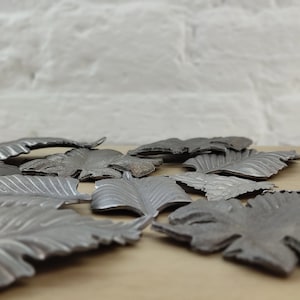 Steel Flower, Rose Leaf, Heavy Metal Iron Flowers Leaves Grapes ...