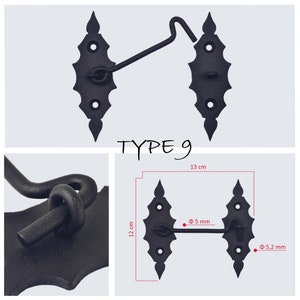 Shutter Holdbacks – Black Powder-coated Steel Shutter Locks & Latches ...