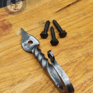 Pack of 10 HAND FORGED Screws, Head Wrought Iron Blacksmith, Rustic ...