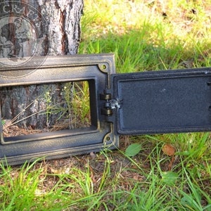 Wood Stove Door, Wood Masonary, Ash Box Fireplace Door, Cast Irondoor ...