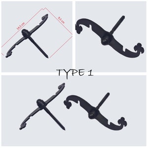 Shutter Holdbacks – Black Powder-coated Steel Shutter Locks & Latches ...