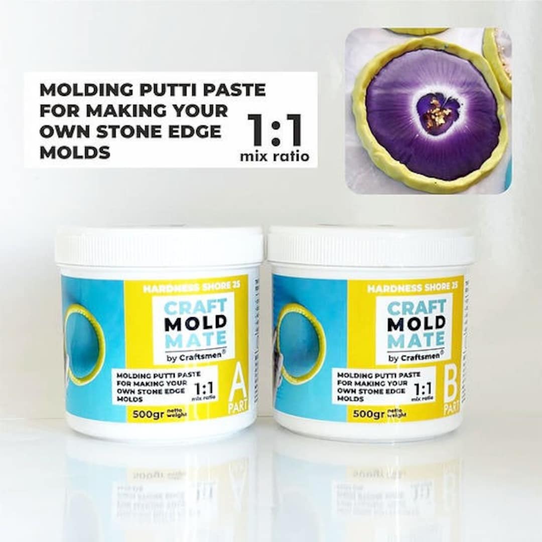 Molding Putty Paste Igum Craft Mold Mate for Making Stone Edge Geode ...