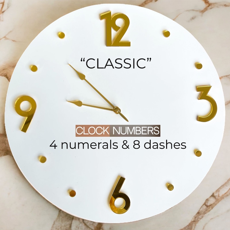 Arabic Wall Clock - Etsy