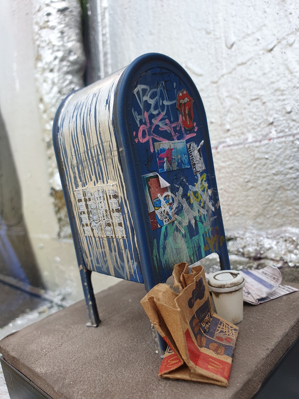 New York Graffiti Mailbox Miniature - Etsy