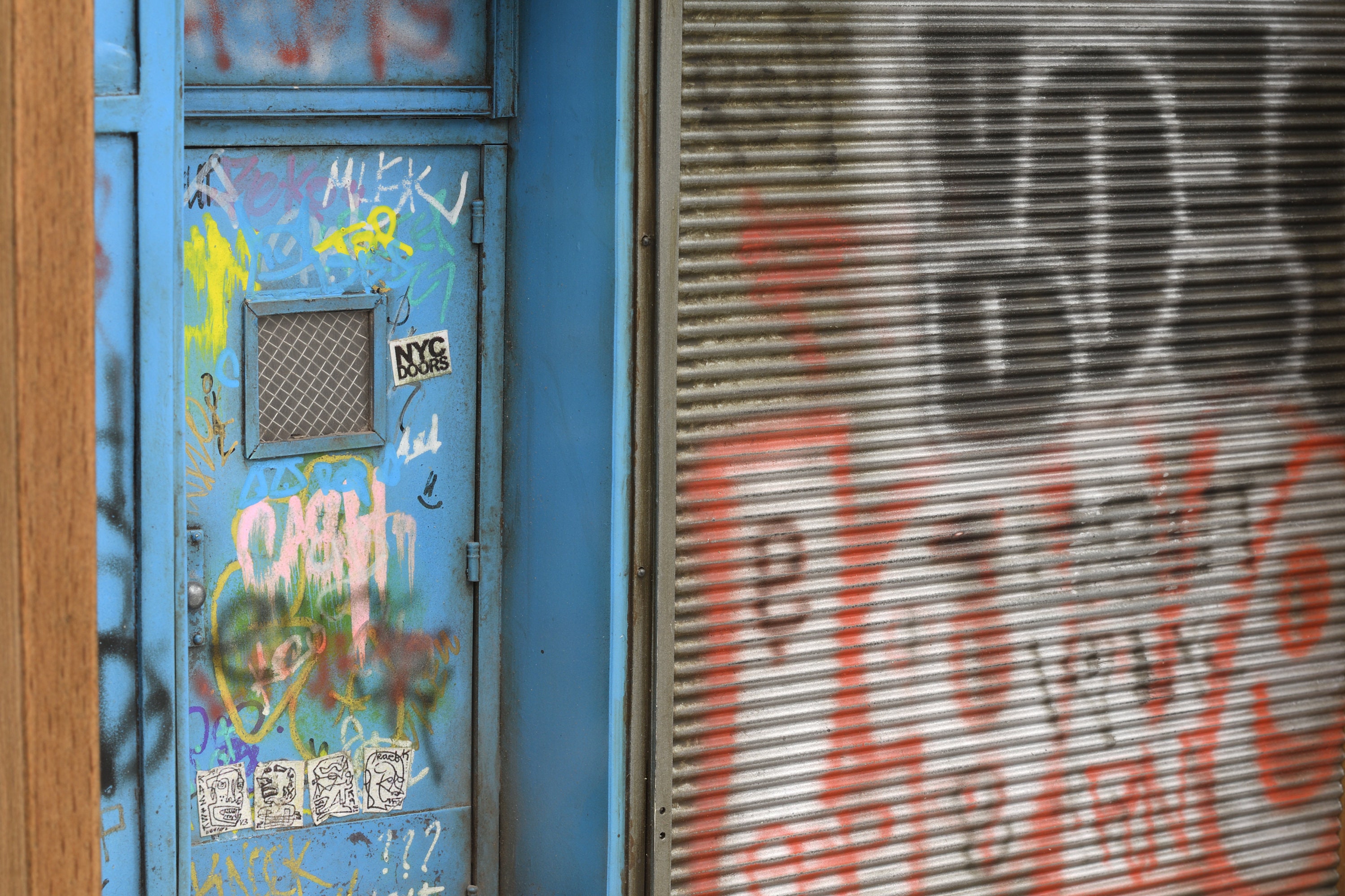 New York Doors Miniature Diorama - Etsy