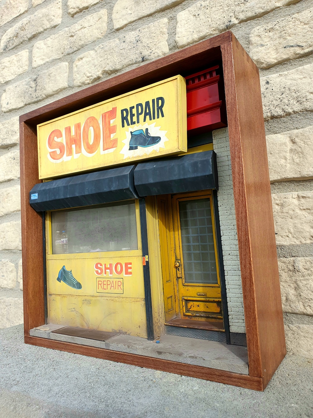 New York Shoe Repair Storefront Miniatures Diorama - Etsy