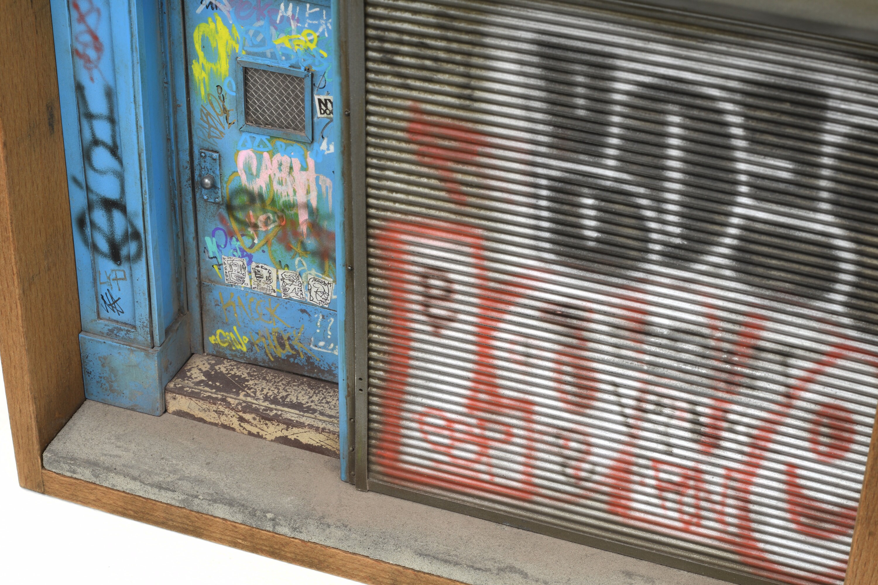 New York Doors Miniature Diorama - Etsy