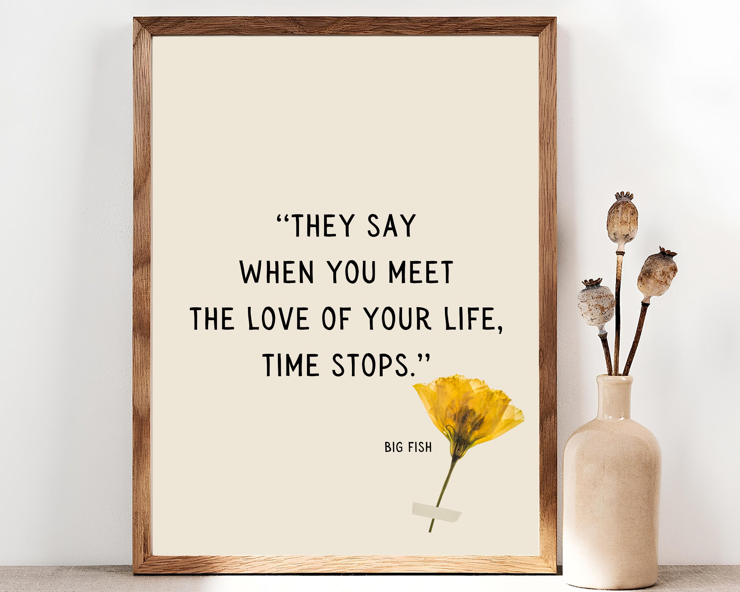 Big Fish Movie Poster, Famous Movie Quotes, Romantic Movie Quotes, Big ...