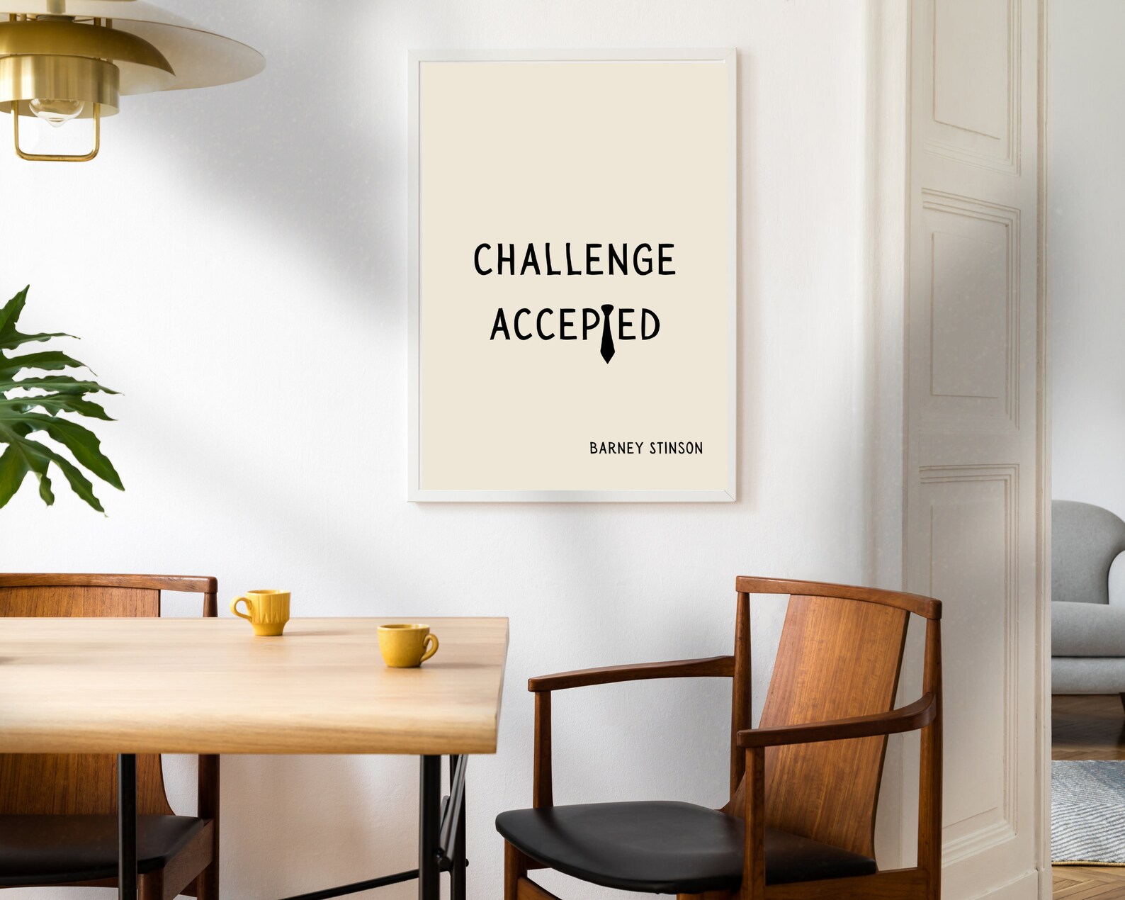 How I Met Your Mother Poster: Barney Stinson 'challenge Accepted ...
