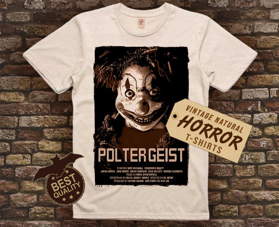 Poltergeist V3 Horror Movie Poster Vintage T Shirt Natural - Etsy