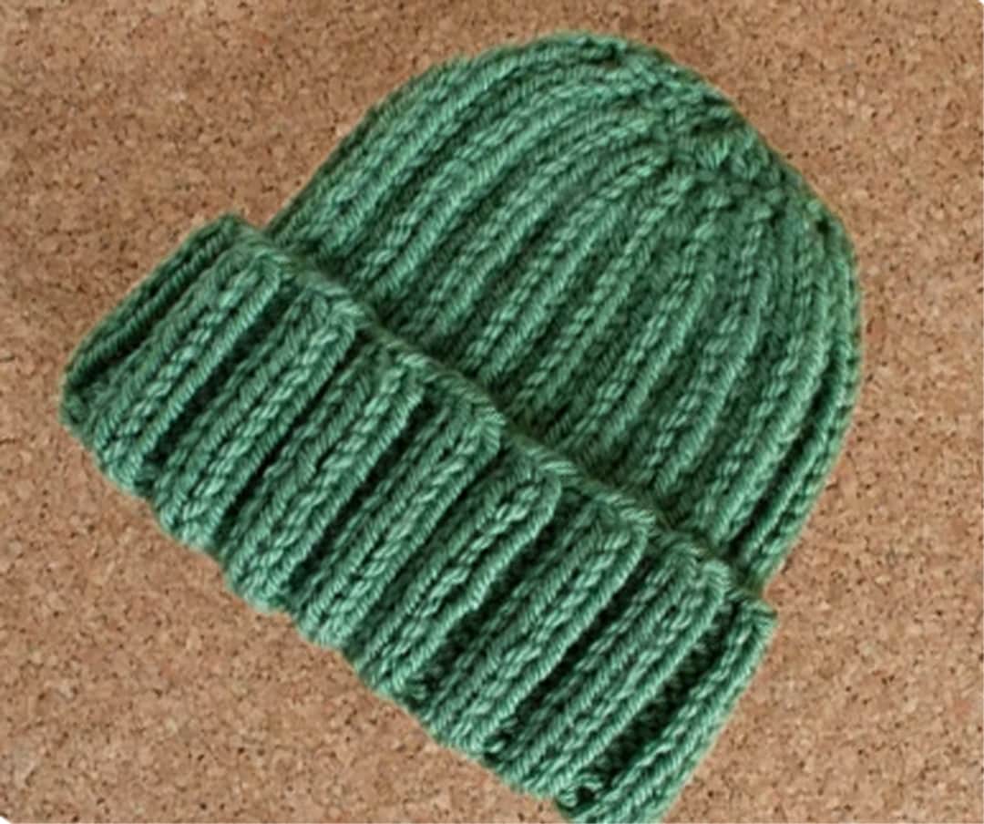 Easy Beanie Hat PDF Pattern Only Instant Download - Etsy