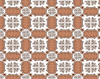 Printable Dolls House Wallpaper 1/12th Scale Red Brick BR02 Digital ...