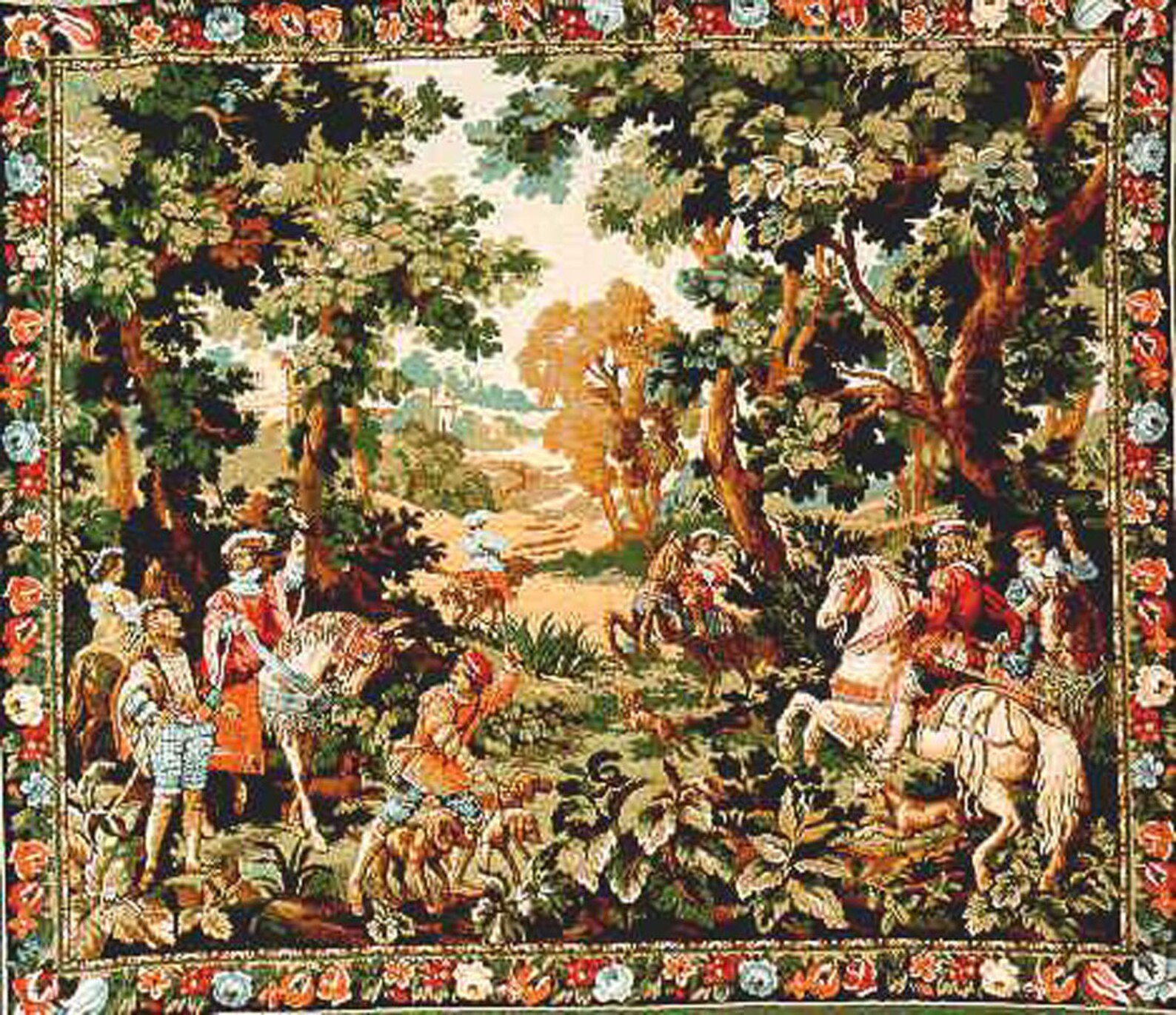 Dolls House Miniature Tapestry Effect Picture Hanging 1/12th Scale 19 ...