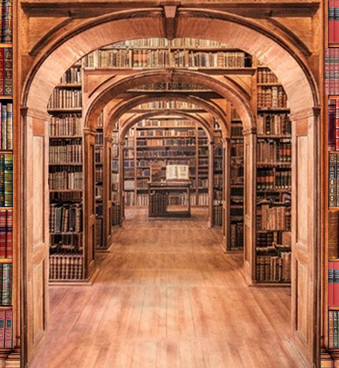 Printable Dolls House Library Wallpaper 1/12th Scale Digital - Etsy