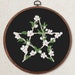Forest Pentagram Cross Stitch Pattern PDF - Digital Download – Pagan ...