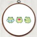 Tiny Frog Cross Stitch Pattern PDF - Kawaii Cute Baby Animal Funny ...