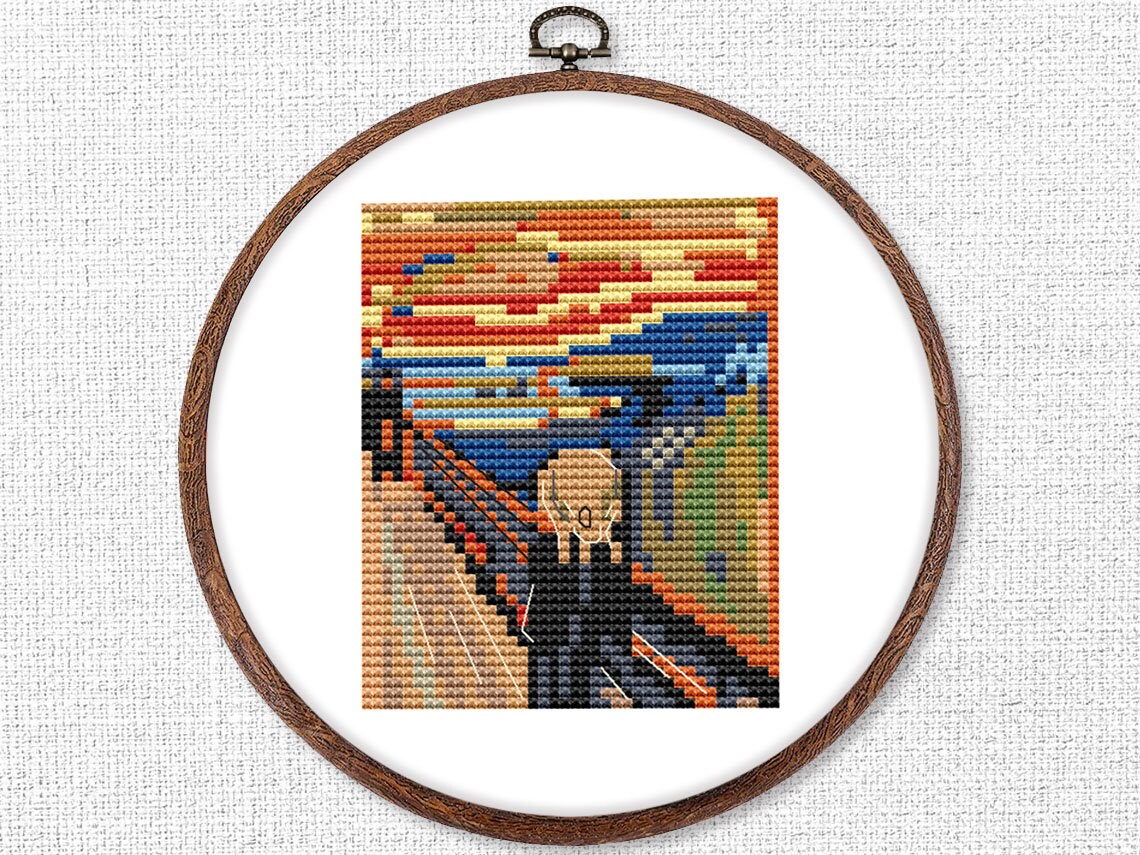 Artwork Cross Stitch Pattern PDF Digital Download the - Etsy