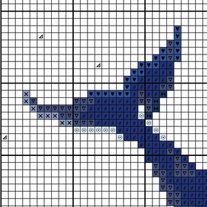 Marine Cross Stitch Pattern PDF Set Sea Nursery Ocean Decor Small ...