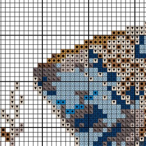 Witchy Moth Cross Stitch Pattern PDF - Butterfly Moon Phases Dark ...