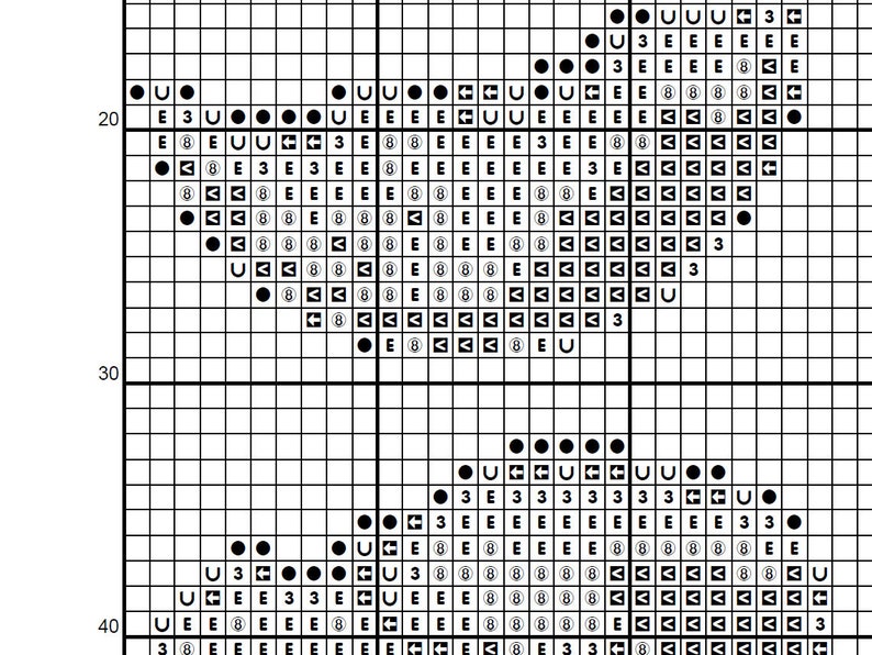 Moon Phase Cross Stitch Pattern PDF - Planet Astrology Embroidery ...