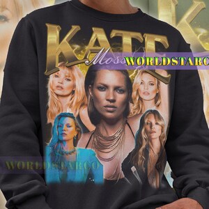 Kate Moss Sweatshirt - Etsy Kate Moss Sweatshirt - Etsy