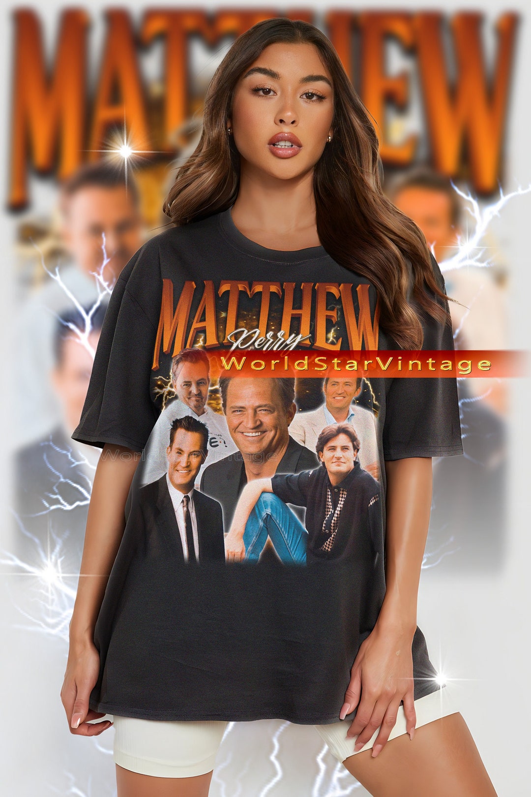 MATTHEW PERRY Vintage Tshirt, Matthew Perry Homage Shirt, Matthew Perry ...