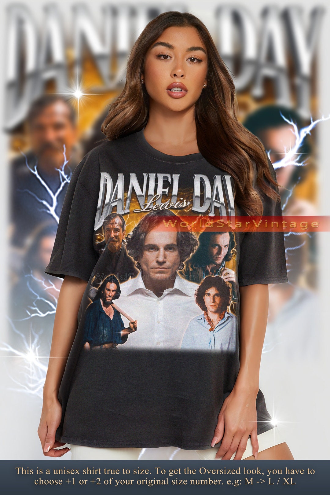 DANIEL DAY LEWIS Vintage Shirt, Daniel Day Lewis Homage Tshirt, Daniel ...