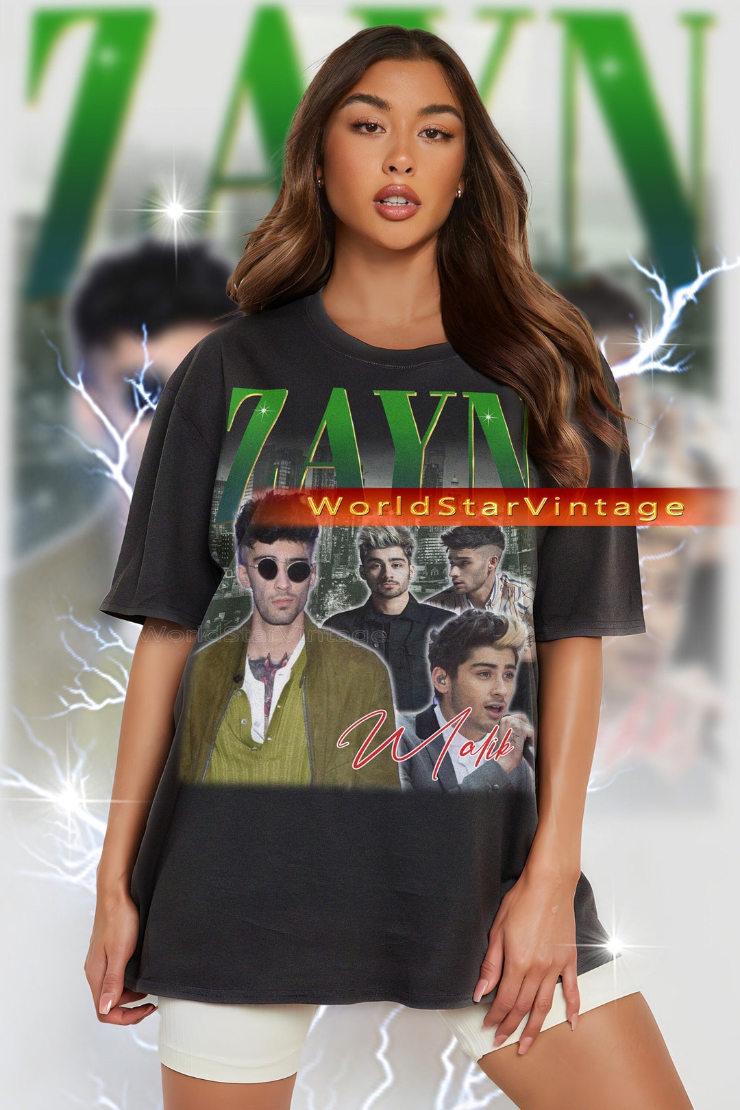 ZAYN MALIK Vintage Shirt, Zayn Malik Homage Tshirt, Zayn Malik Fan Tees ...