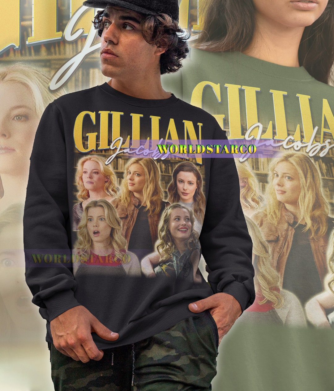 GILLIAN JACOBS Vintage Sweatshirt, Gillian Jacobs Homage Sweater ...