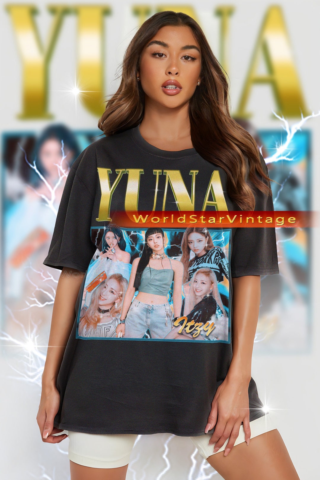 YUNA ITZY, YUNA Vintage Shirt, Yuna Homage Tshirt, Yuna Fan Tees, Yuna ...