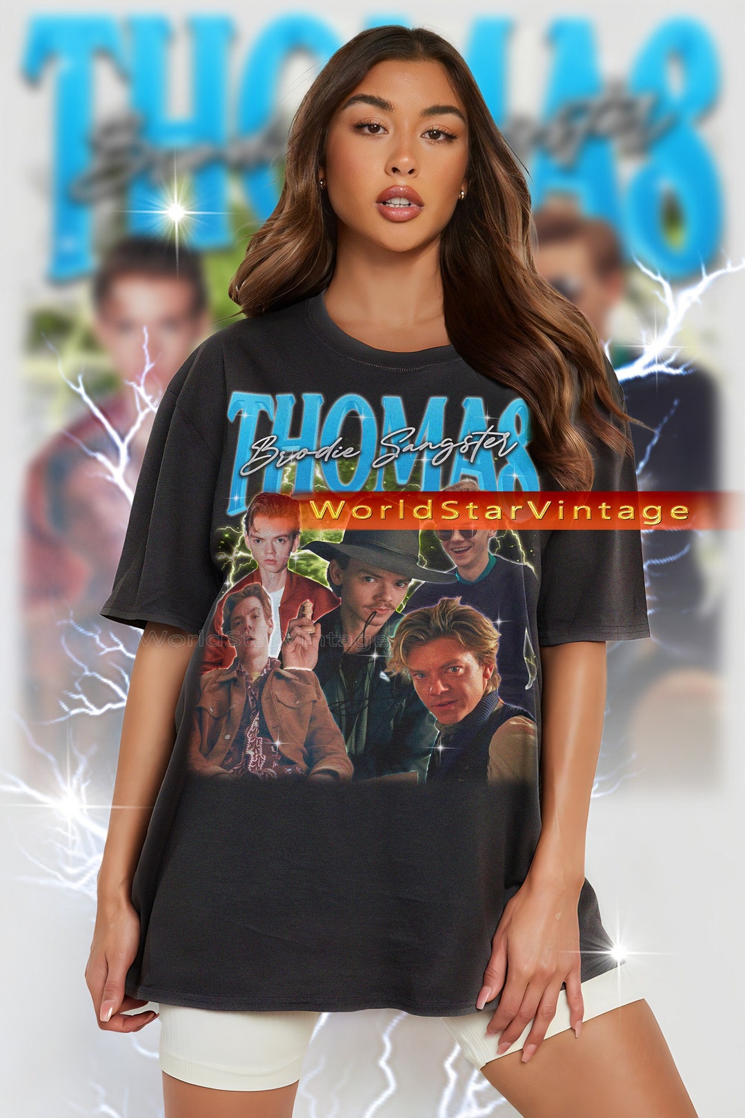 THOMAS BRODIE SANGSTER Vintage Shirt, Thomas Brodie Homage Tshirt ...