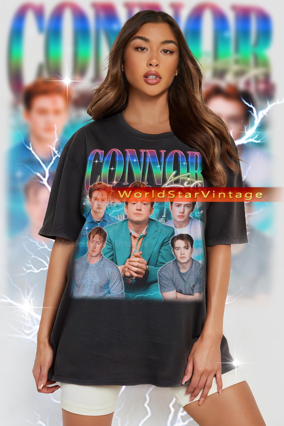 KIT CONNOR Vintage Shirt, Kit Connor Homage Tshirt, Kit Connor Fan Tees ...