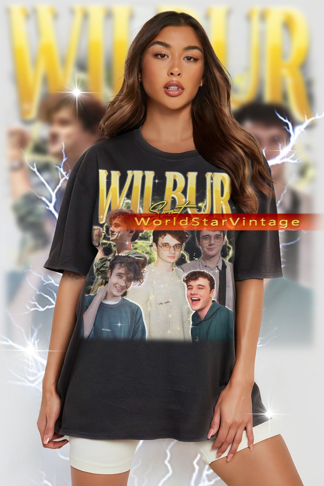 WILBUR SOOT Vintage Shirt, Wilbur Soot Homage Tshirt, Wilbur Soot Fan ...