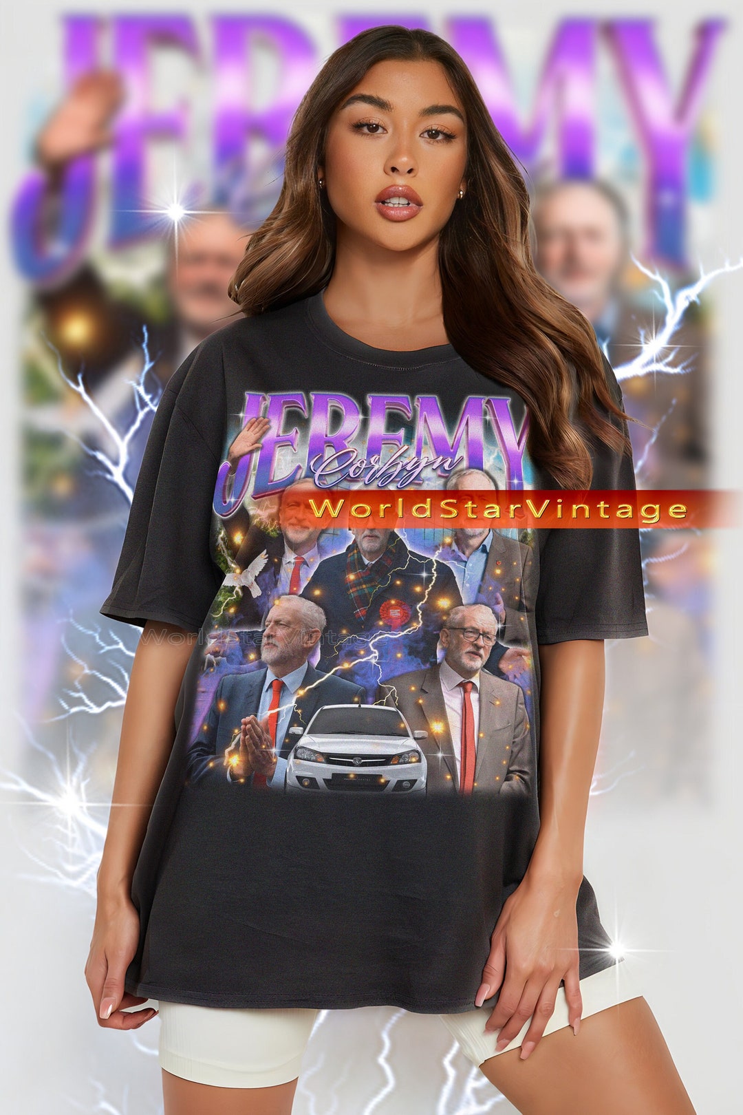 Camisa vintage de JEREMY CORBYN, camiseta de homenaje a Jeremy Corbyn ...