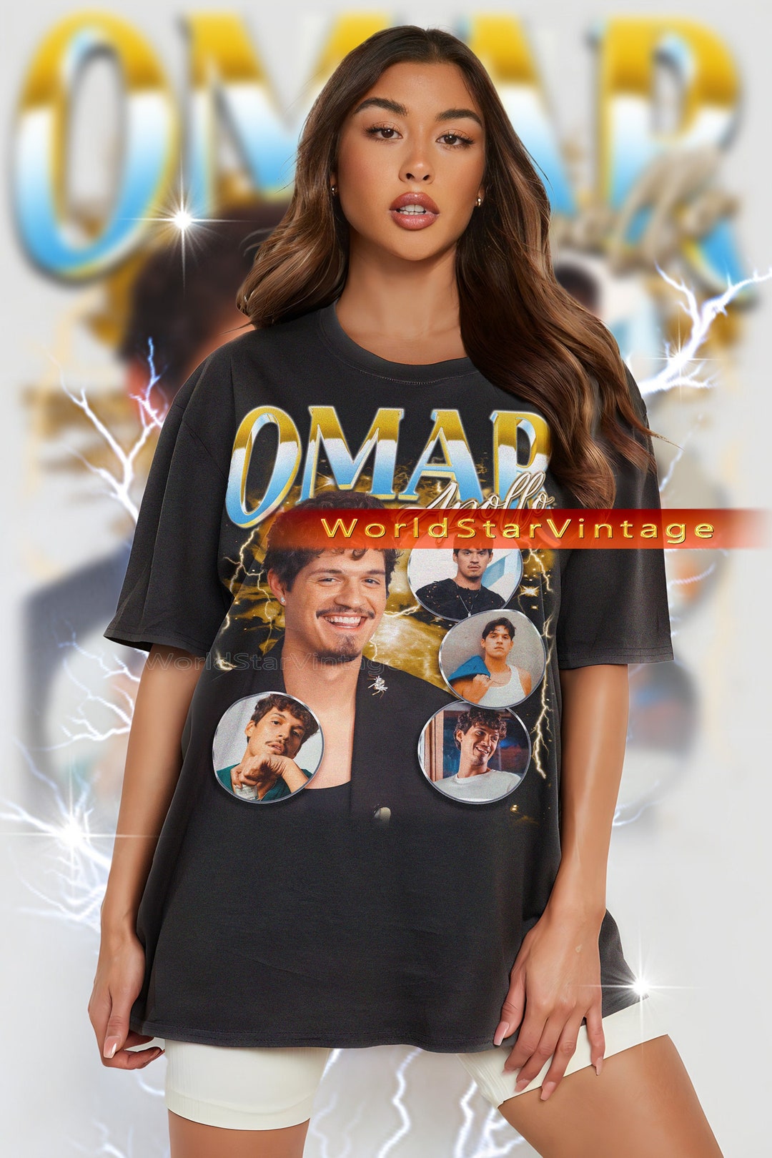 OMAR APOLLO Vintage Tshirt, Omar Apollo Shirt, Omar Apollo Retro Tees ...