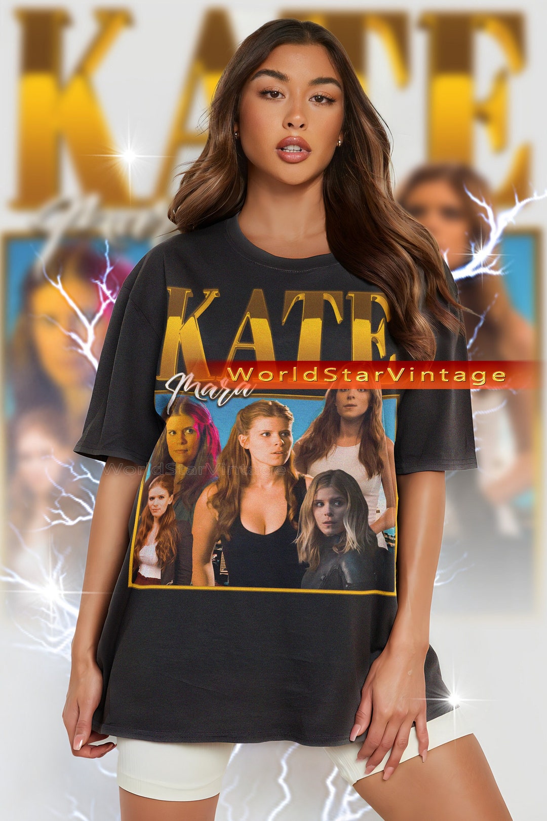 KATE MARA Vintage Shirt, Kate Mara Homage Tshirt, Kate Mara Fan Tees ...