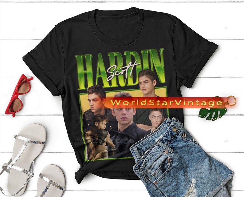 HARDIN SCOTT Retro Tshirt, Hardin Scott Fan Club Shirt, Hardin Scott ...