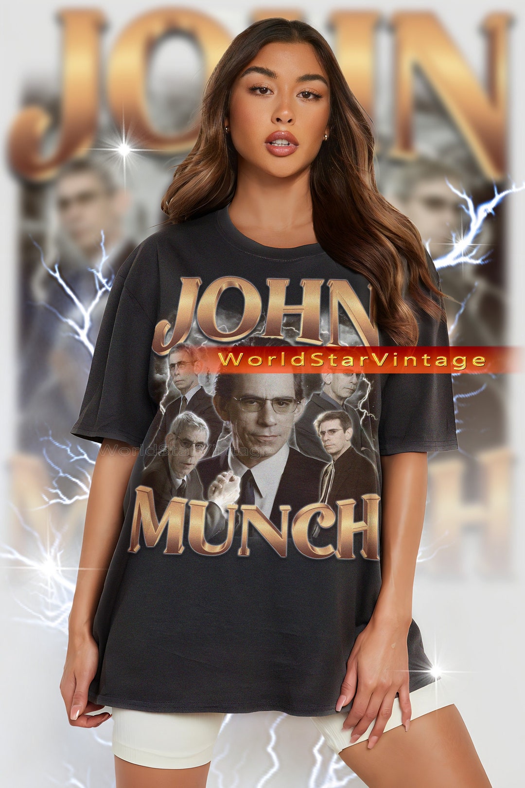 JOHN MUNCH Vintage Shirt, John Munch Homage Tshirt, John Munch Fan Tees ...