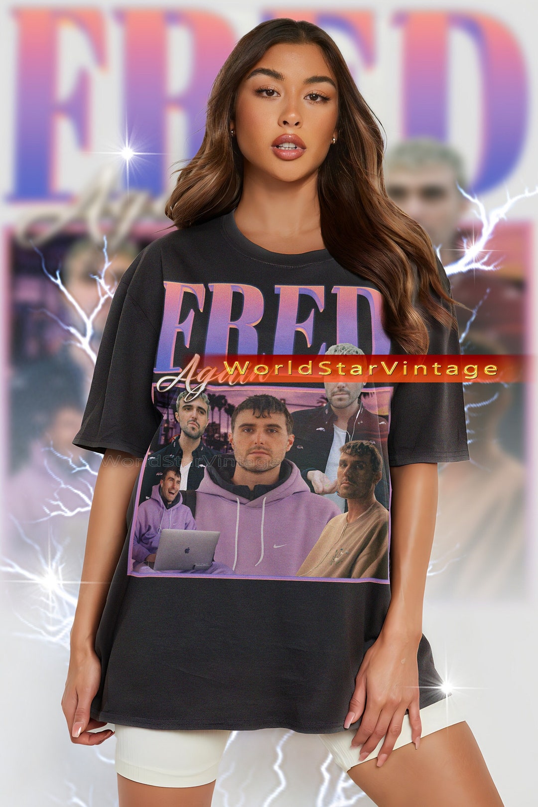 FRED AGAIN Vintage Shirt, Fred Again Homage Tshirt, Fred Again Fan Tees ...